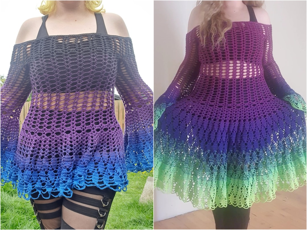 Crochet Pattern Forest Fae Dress - Etsy