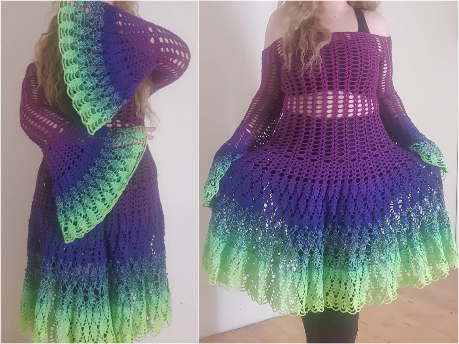 Crochet Pattern - Forest Fae Dress - Etsy