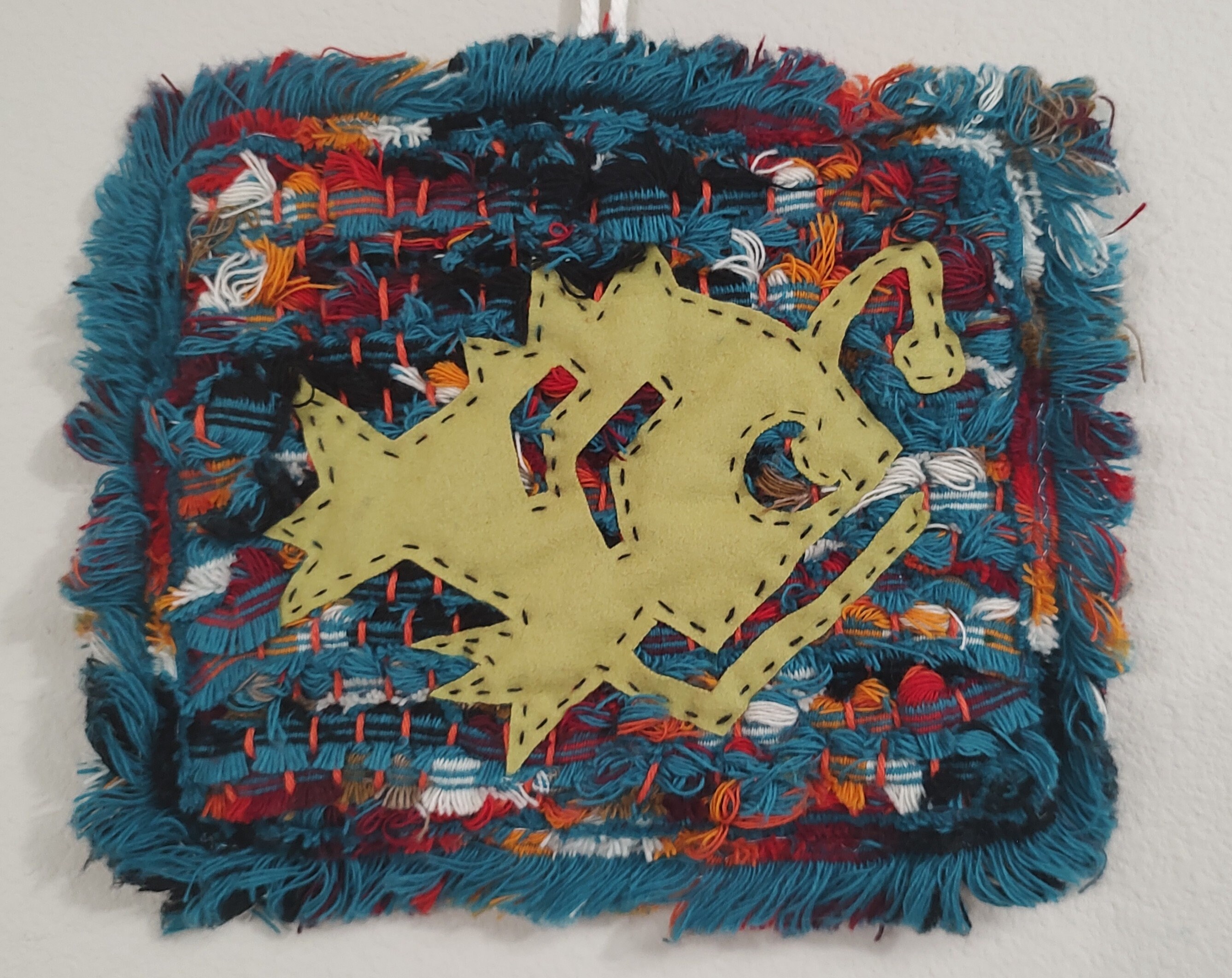 Handwoven Angler Fish Wall Hanging - Etsy