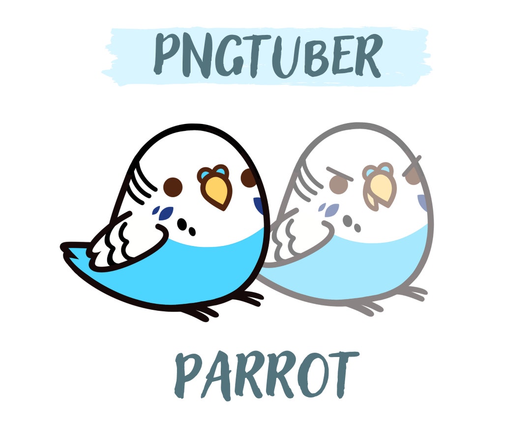 Parrot Pngtuber | Cute Vtuber Model | Chibi | Parrot | Twitch | Youtube ...