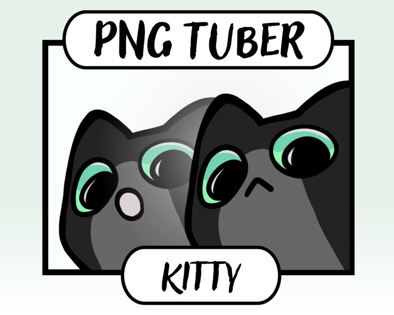 Cat Pngtuber | Cute Vtuber Model | Chibi | Kitty | Twitch | Youtube ...