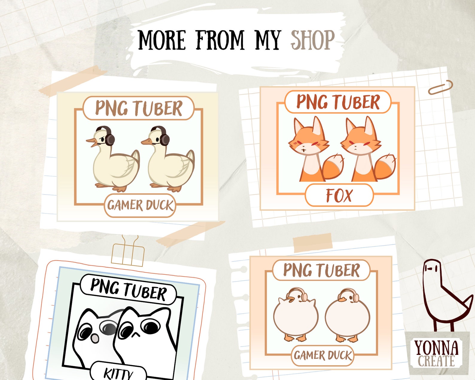 Capybara Pngtuber | Pngtuber | Cute Vtuber Model | Chibi | Capybara ...