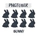 Bunny Pngtuber Pack | Cute Vtuber Model | Chibi | Bunny | Rabbit ...