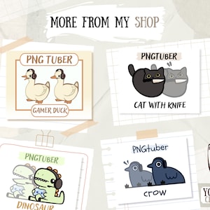 Pigeon Pngtuber | Cute Vtuber Model | Chibi | Pigeon | Dove | Twitch ...