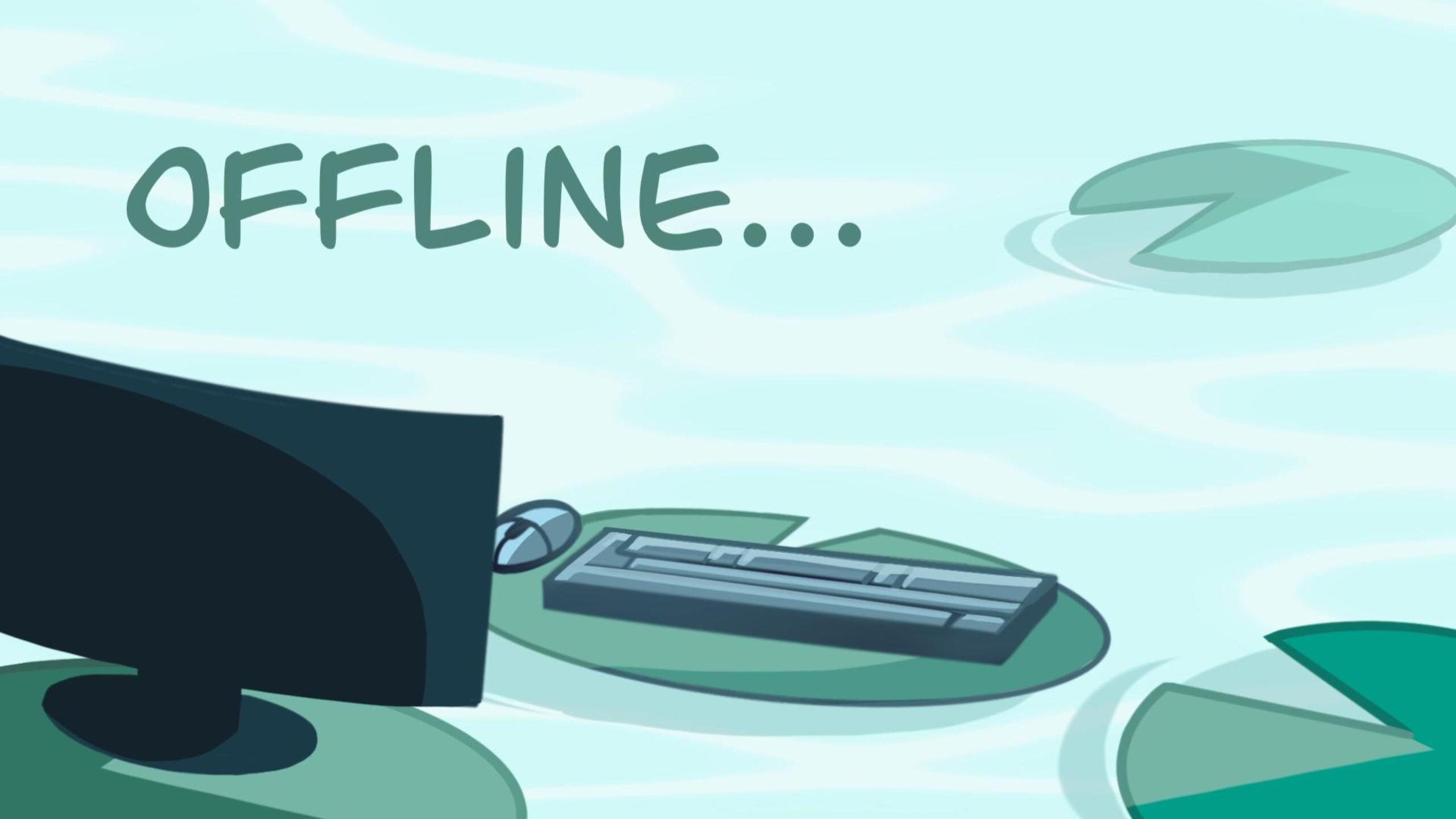 Animated Screens Gamer Duck Stream Overlay Youtube Twitch Cute Screen ...