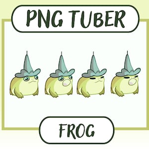 Frog Pngtuber | Cute Vtuber Model | Chibi | Froggy | Twitch | Youtube ...