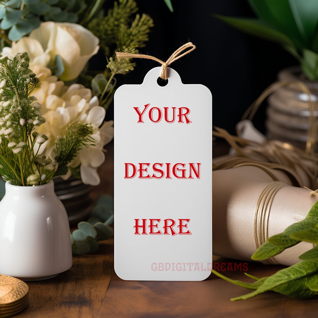 DIY Gift Tag Mock up Label Mock up Tag Mock up PSD Mockup Wedding ...