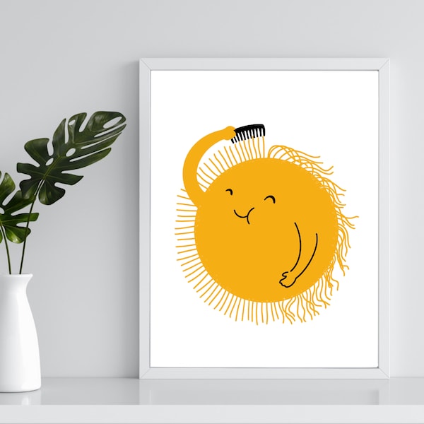 Sun Poster - Etsy