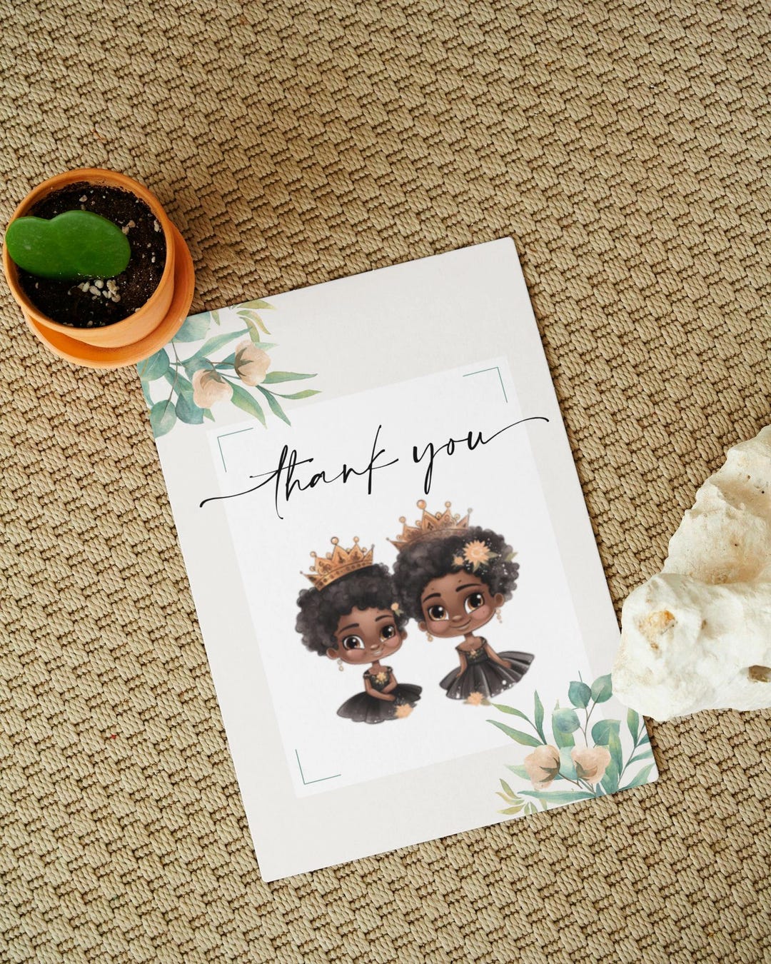 Divine Appreciation: A Thank You Card Honoring Black Women - Etsy