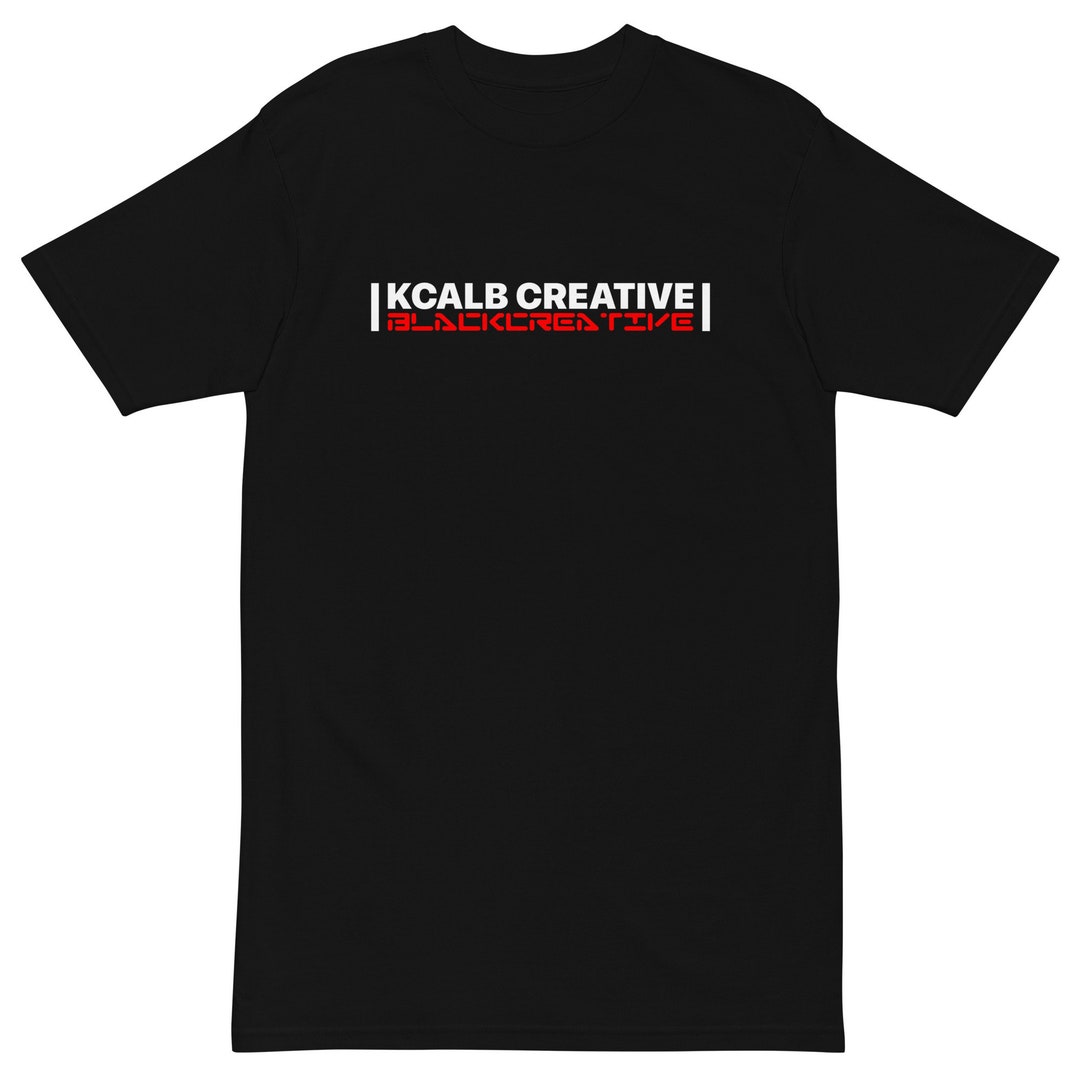 Kcalb Creative: Official Logo Premium Heavyweight Cotton Tee - Etsy