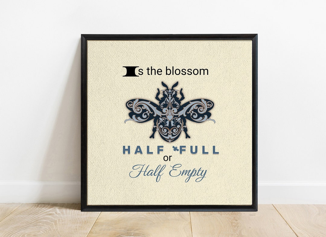 Emotions Art Prints | PRINTABLE Bee Design | Honeybee Decor | Mood Art ...