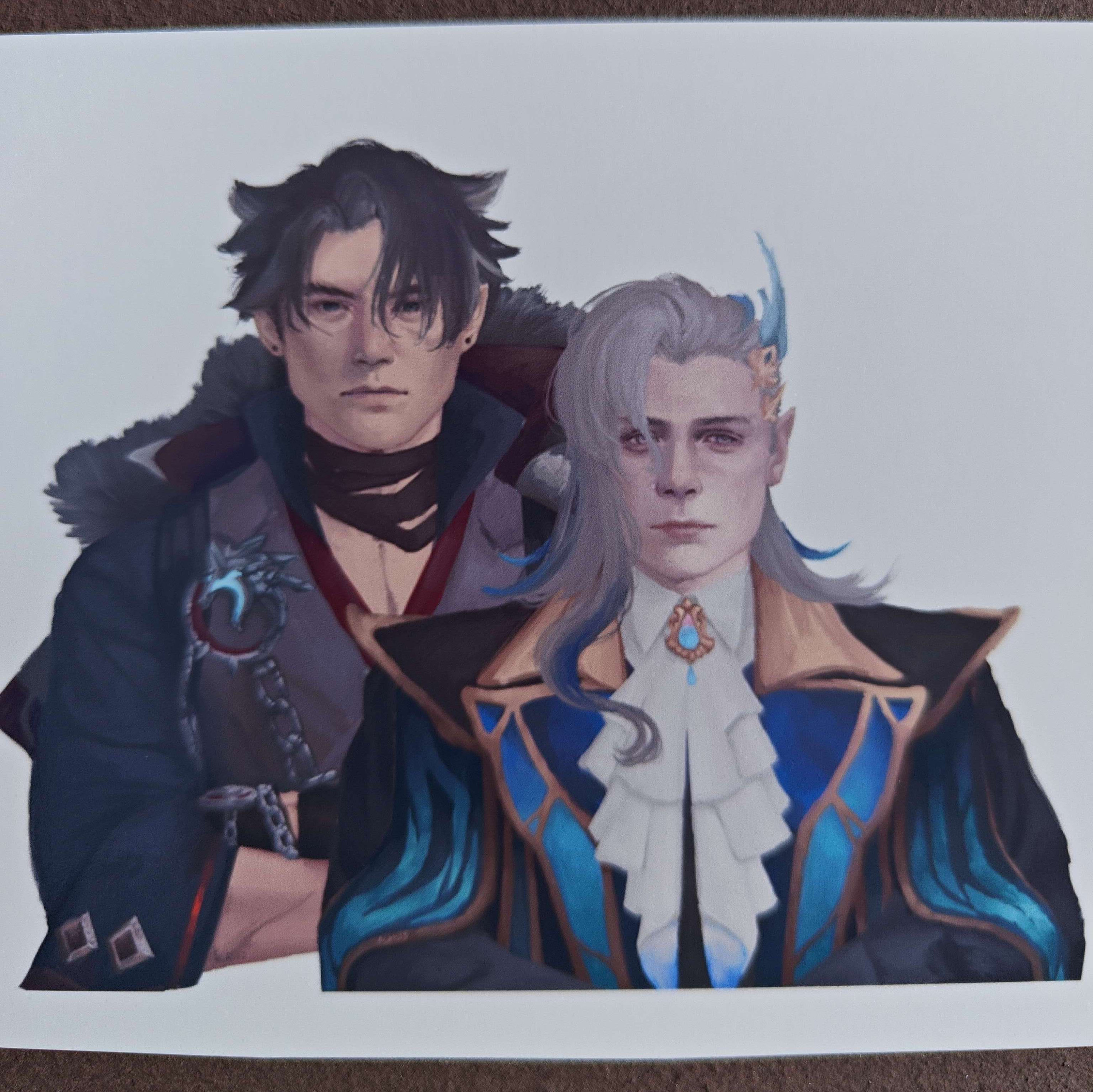 Neuvillette Wriothesley Genshin Impact Wriolette - Etsy