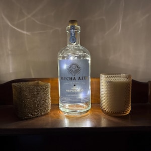 Flecha Azul Tequila Bottle Light - Etsy