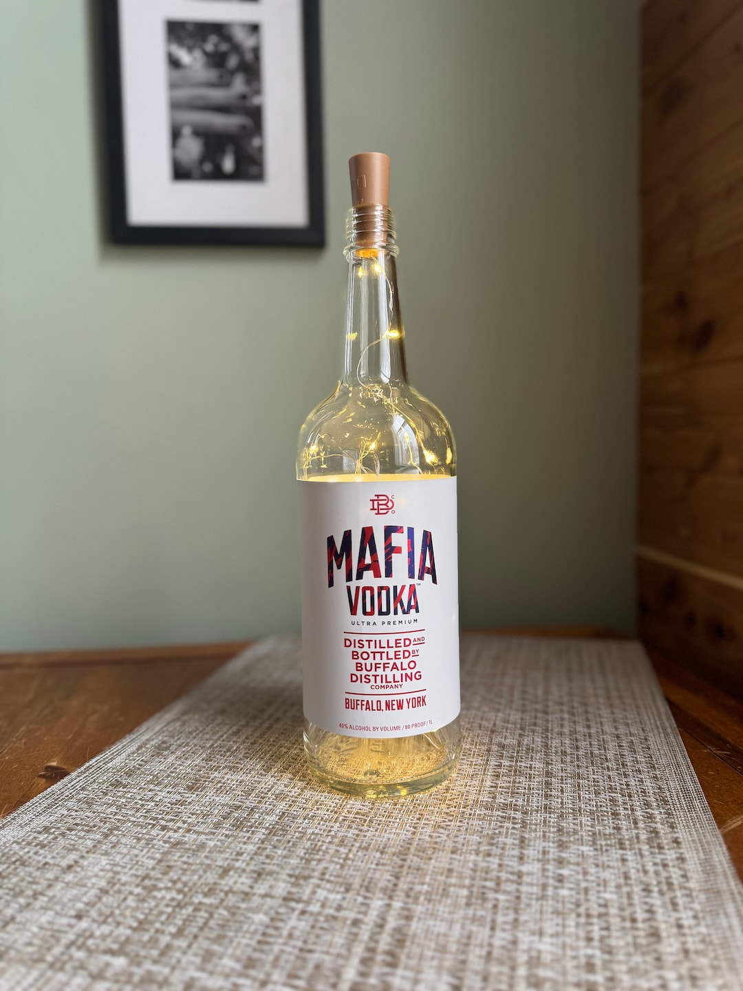 Buffalo Bills Mafia Vodka Bottle Light - Etsy