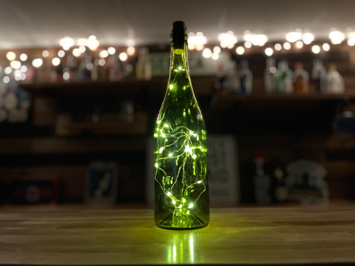 Wine Bottle Light - Etsy