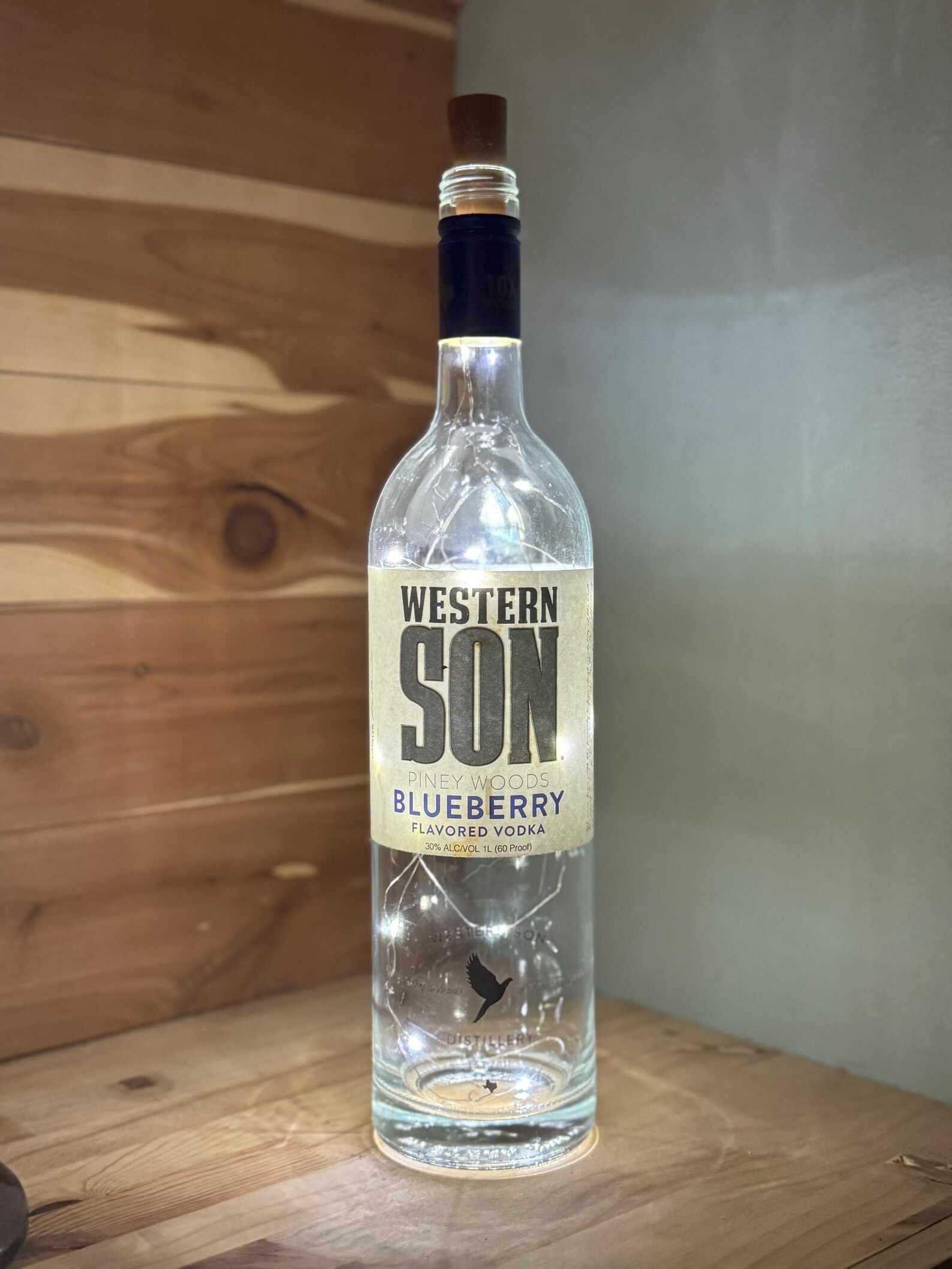 Western Son Vodka Bottle Light - Etsy
