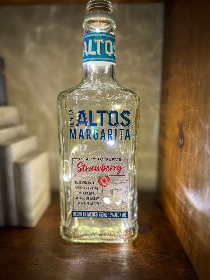 Olmeca Altos Tequila Bottle Light - Etsy
