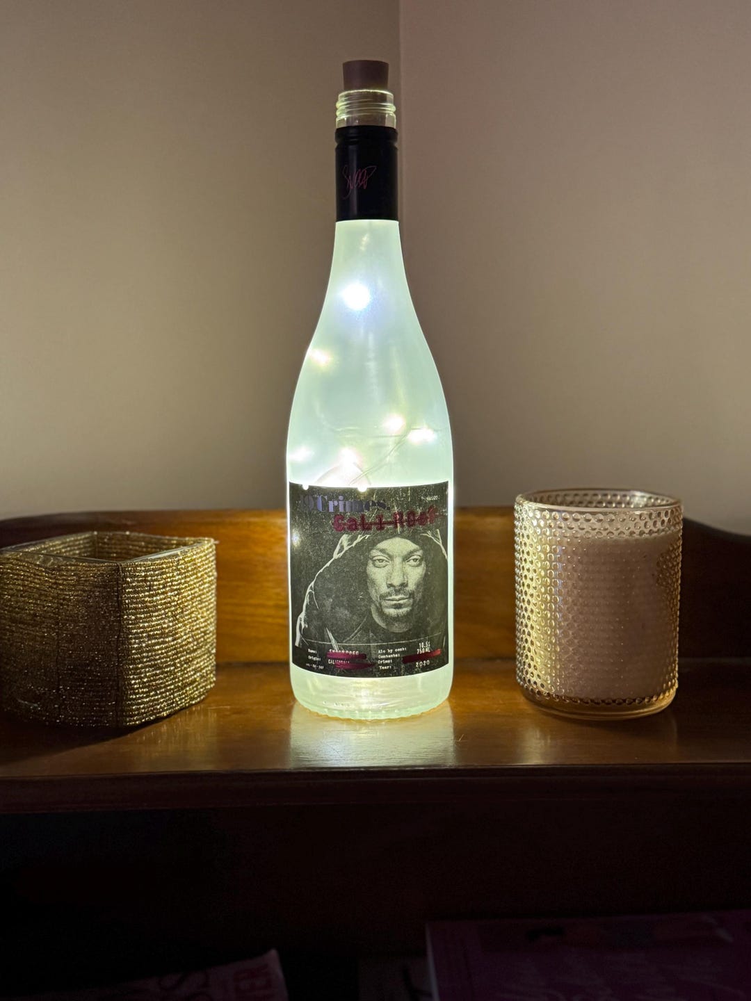 19 Crimes Cali Rosé Bottle Light - Etsy