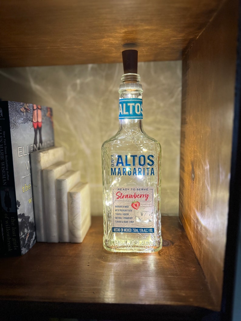 Olmeca Altos Tequila Bottle Light - Etsy