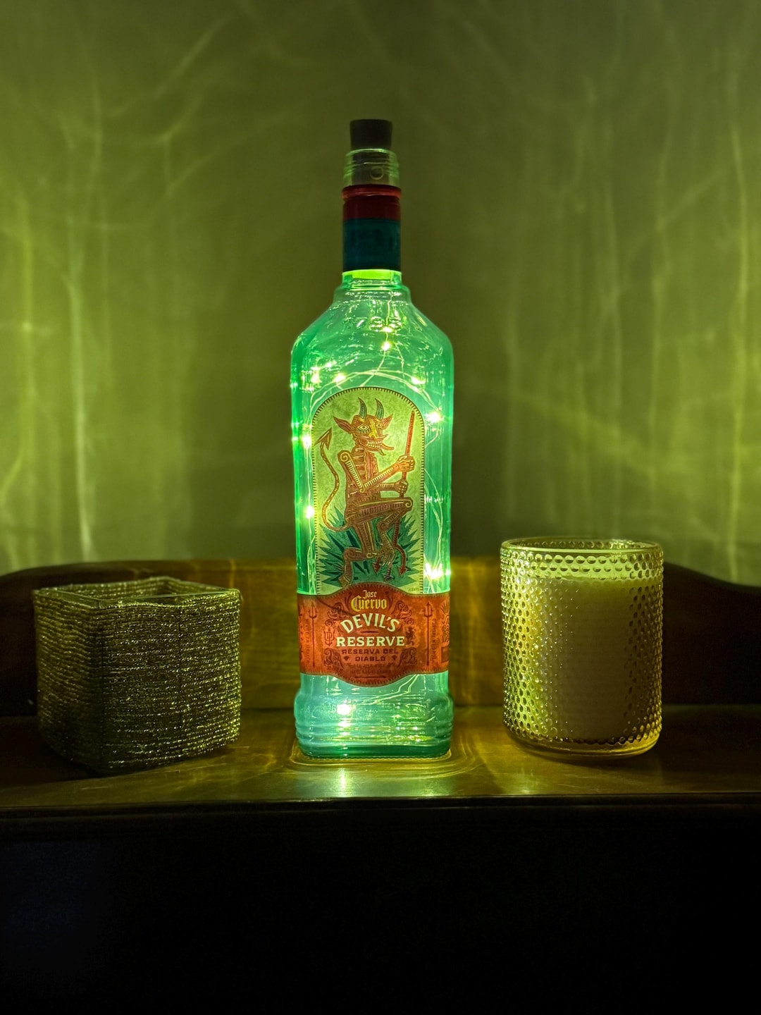 Devil’s Reserve Tequila Bottle Light - Etsy