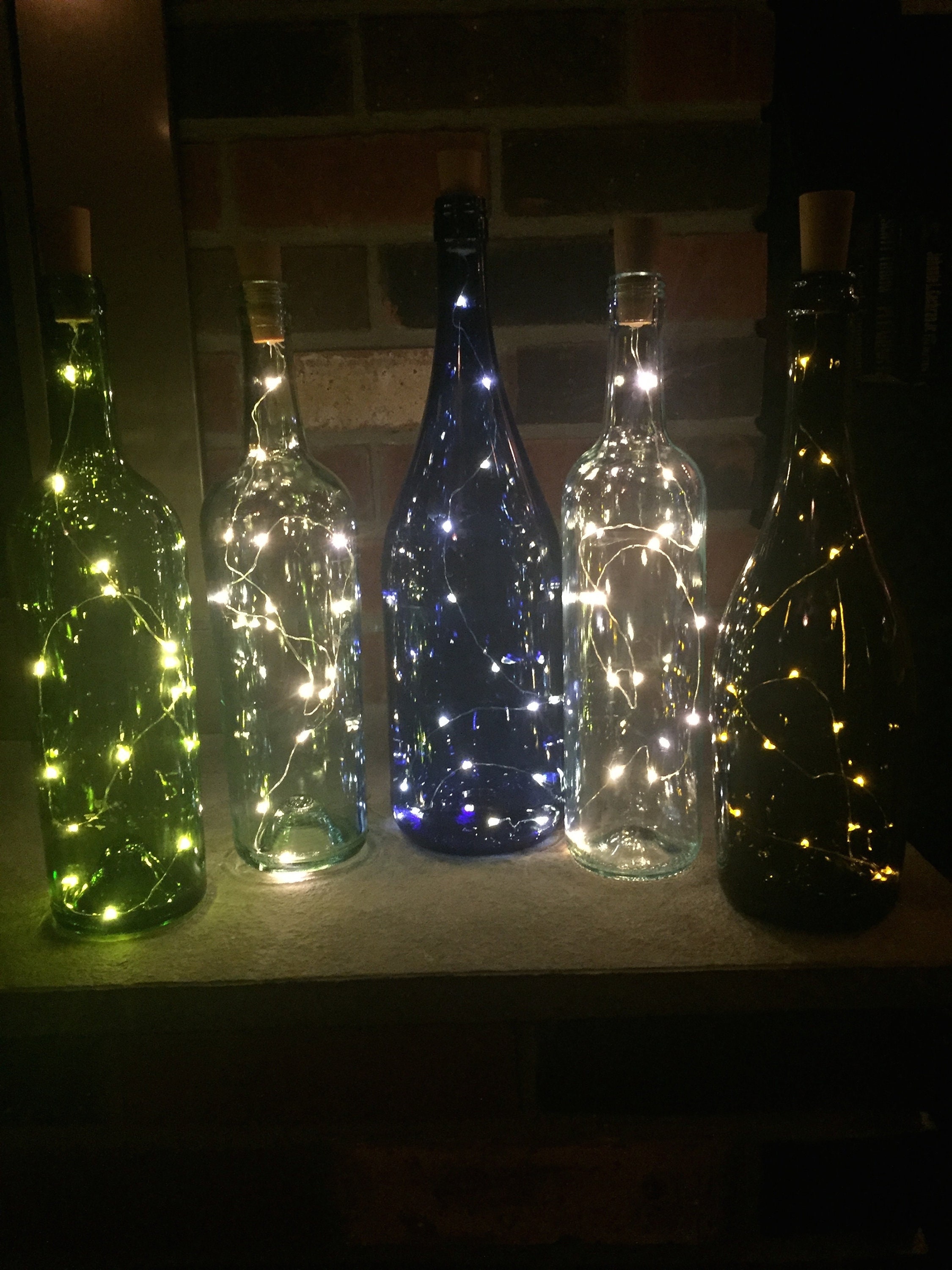 Wine Bottle Light - Etsy