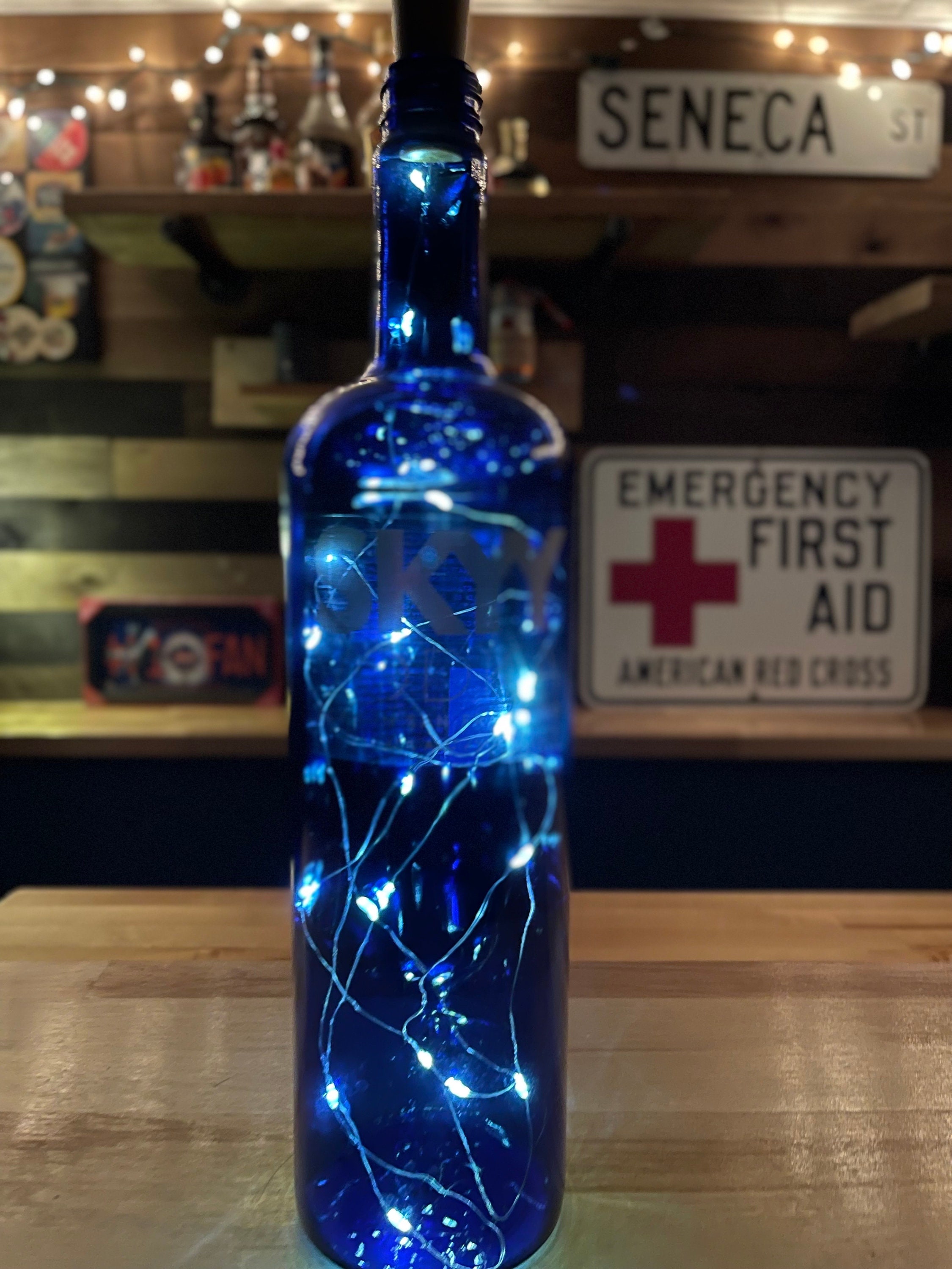 Skyy Vodka Bottle Light - Etsy