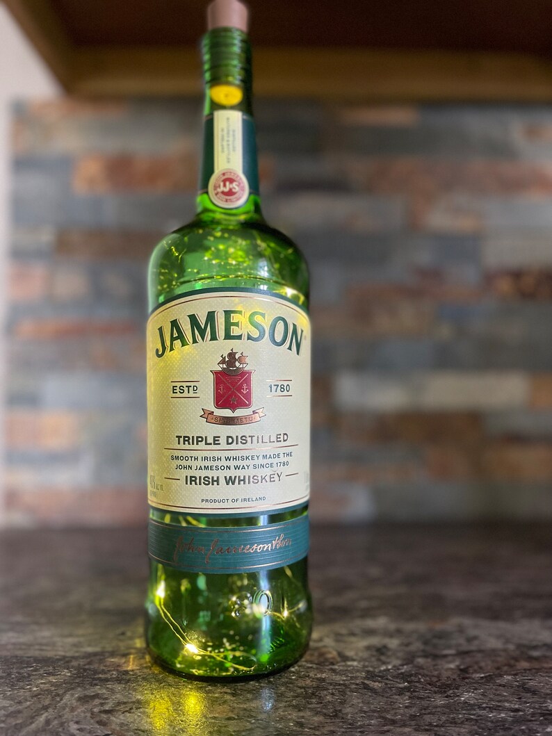 Jameson Whiskey Bottle Light - Etsy