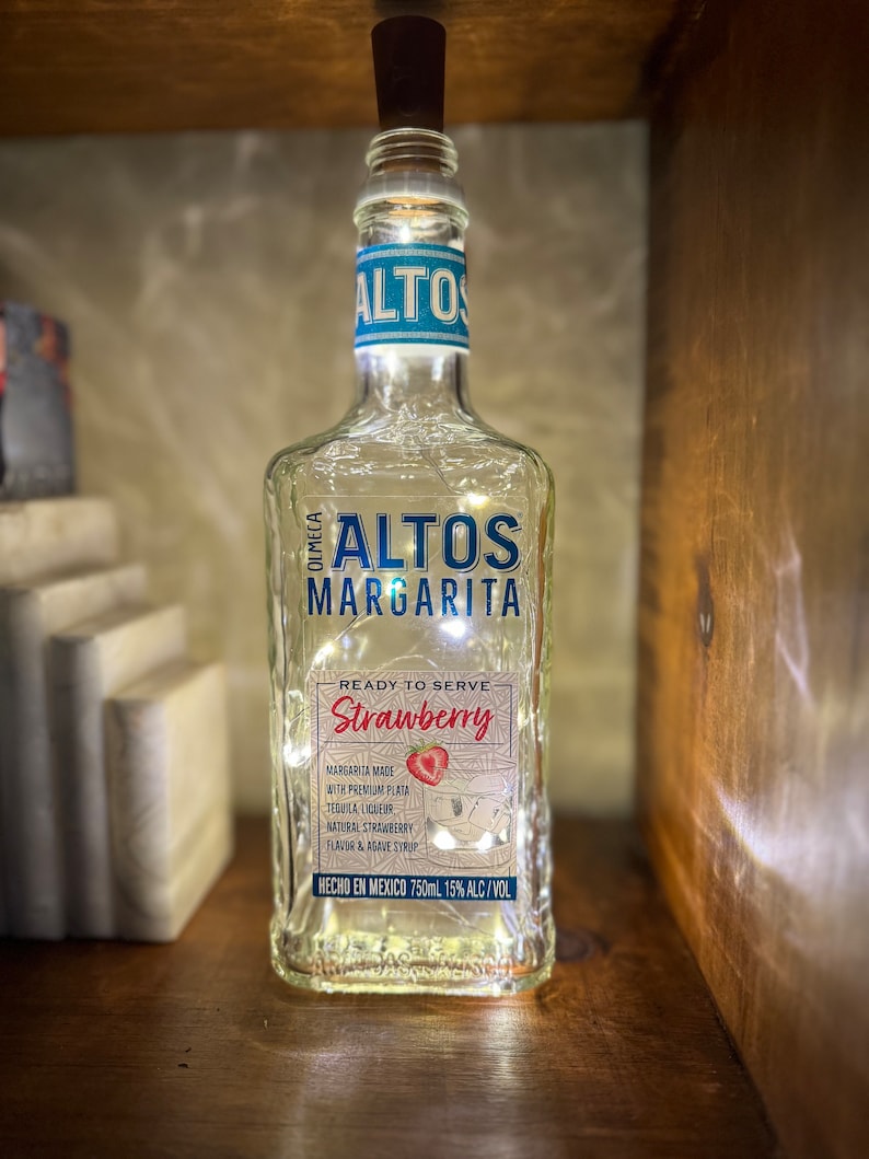 Olmeca Altos Tequila Bottle Light - Etsy