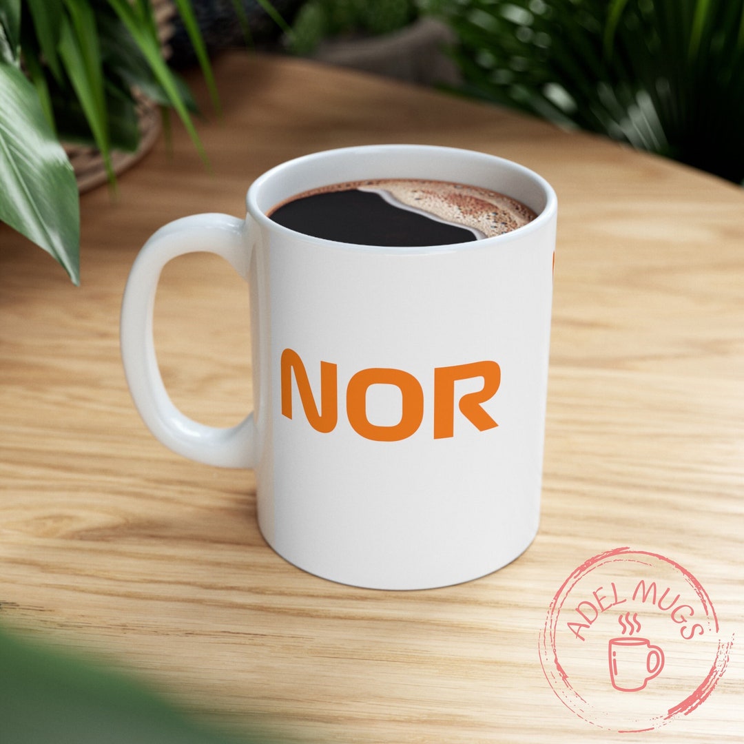 Lando Norris Fan Mugs , Mc.laren Fan Mugs , Nor4 Themes Coffee Cup ...