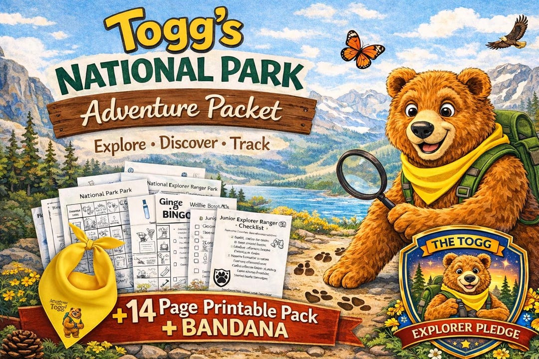 Bundle With Neckerchief and National Park Packet - Etsy