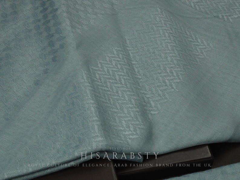 Rare Grey Shemagh Original Arabian Scarf Saudi Arabian Imamah Islamic ...