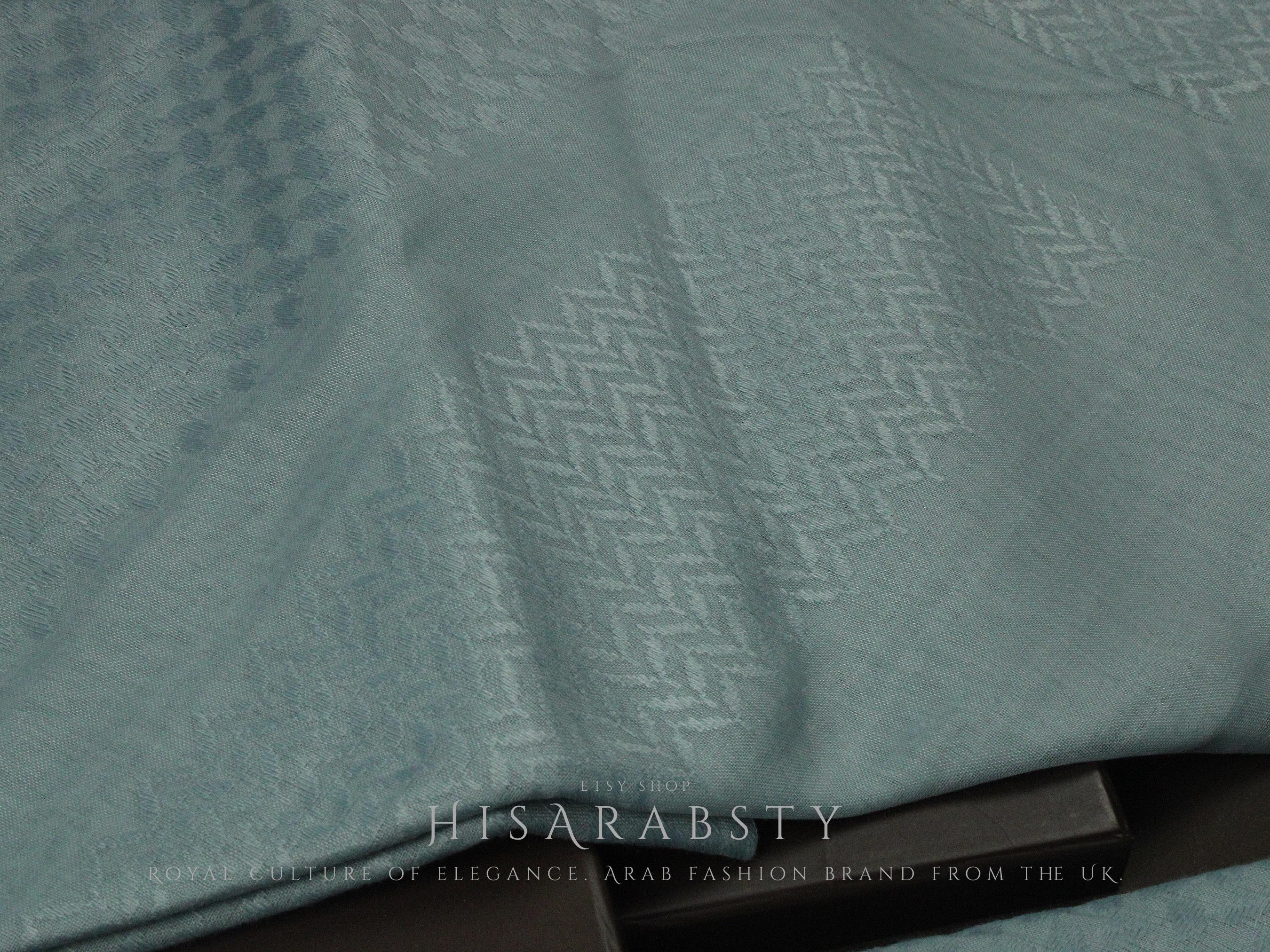 Rare Grey Shemagh Original Arabian Scarf Saudi Arabian Imamah Islamic ...