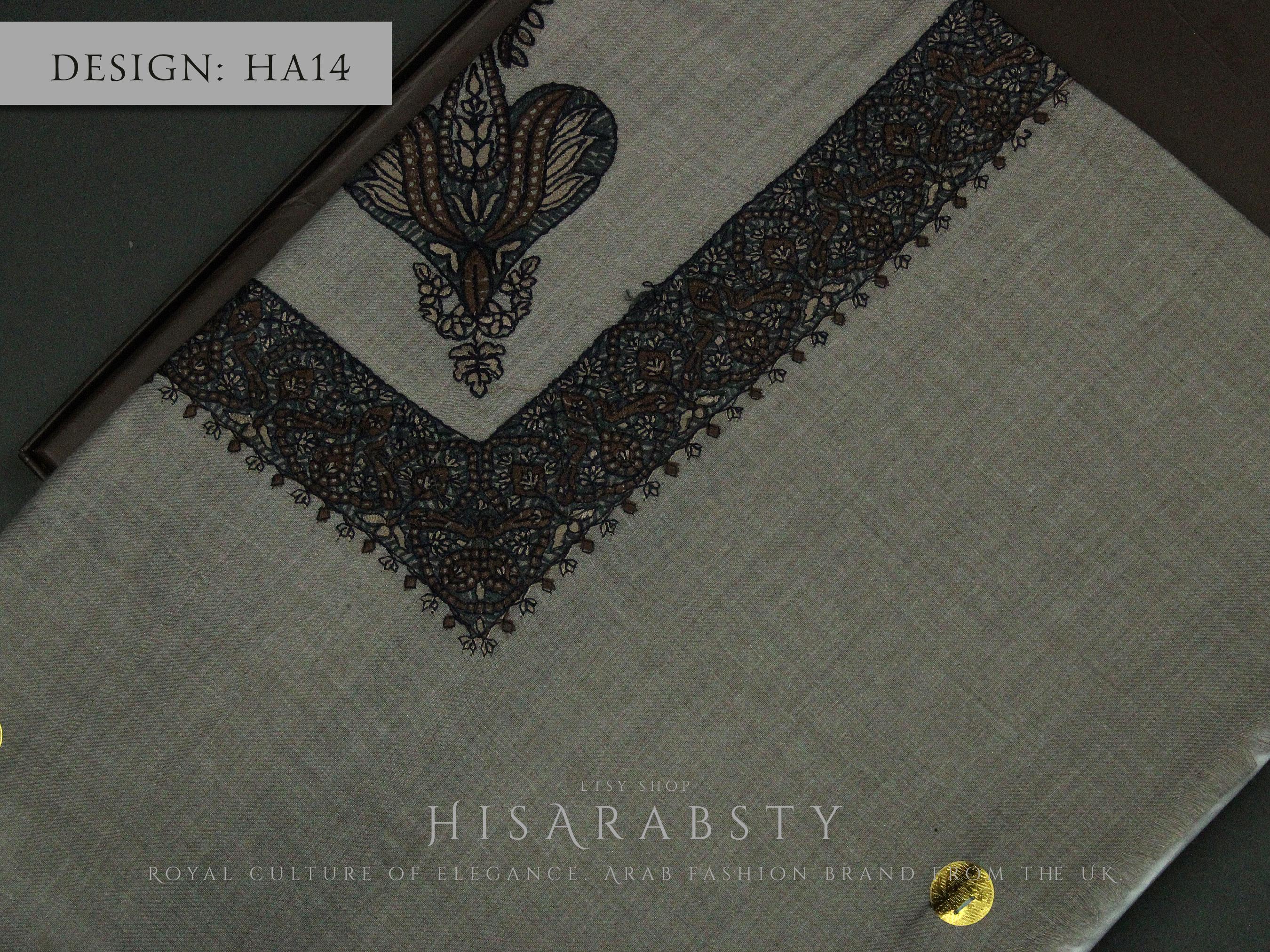 Rare Authentic Yemeni Shemagh Embroidered Scarf Amazing Premium ...