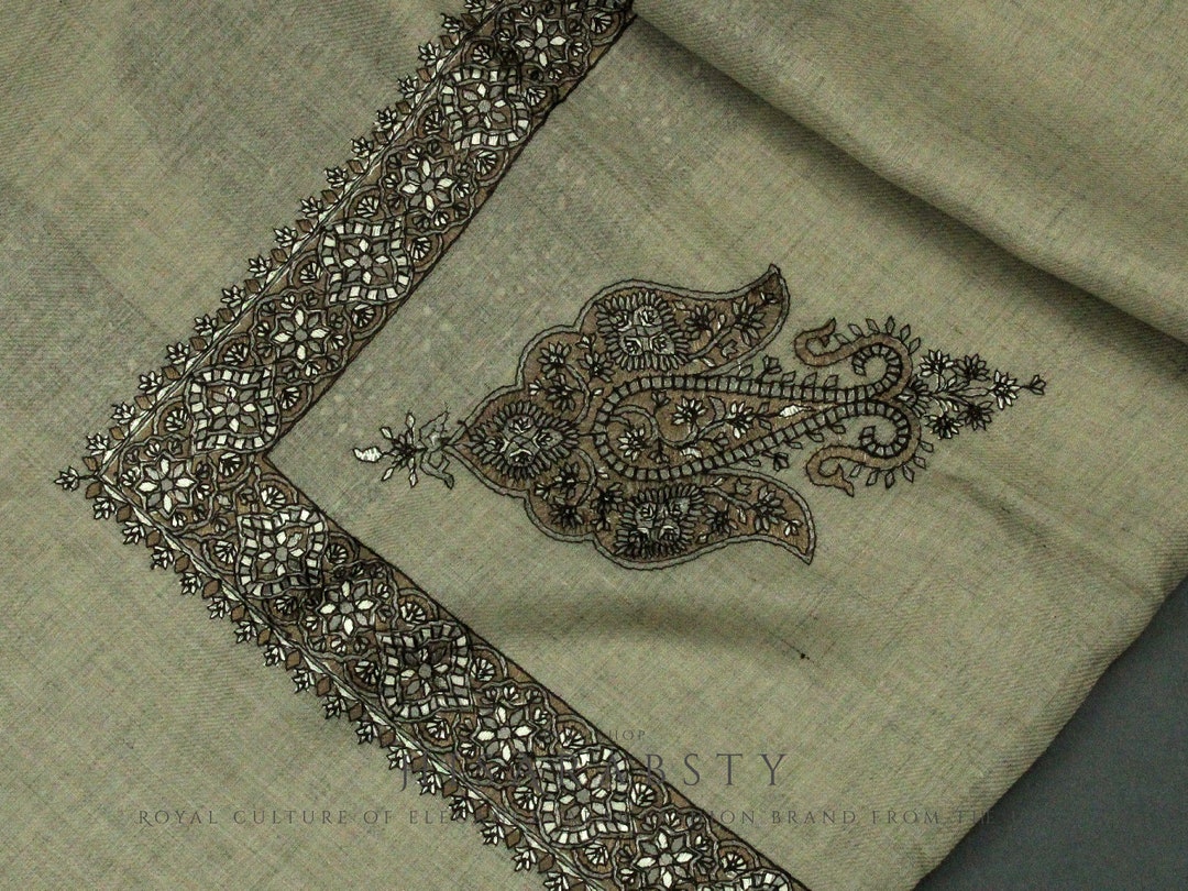 Rare Authentic Yemeni Shemagh Embroidered Scarf Amazing Premium ...