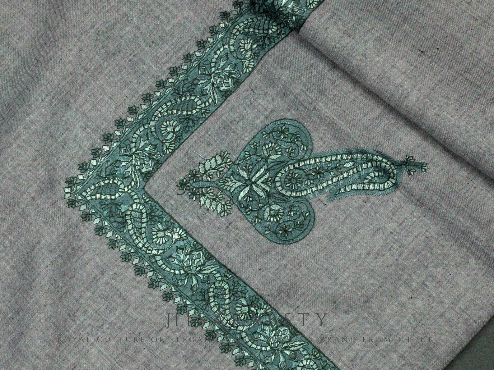 Rare Authentic Yemeni Shemagh Embroidered Scarf Amazing Premium ...
