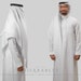 Premium Plain White Emirati Qatari Ghutra Authentic Scarf Rare Shemagh ...
