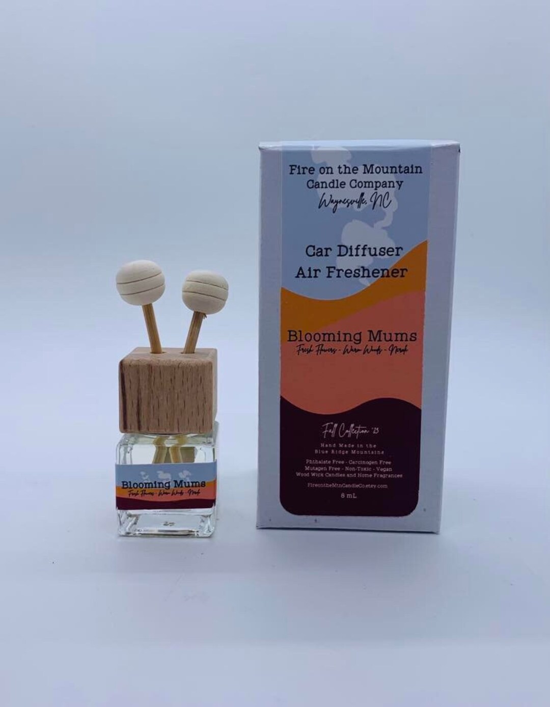 Vent Clip Car Diffuser Air Freshener, Fall Scented Car Diffuser, Floral ...