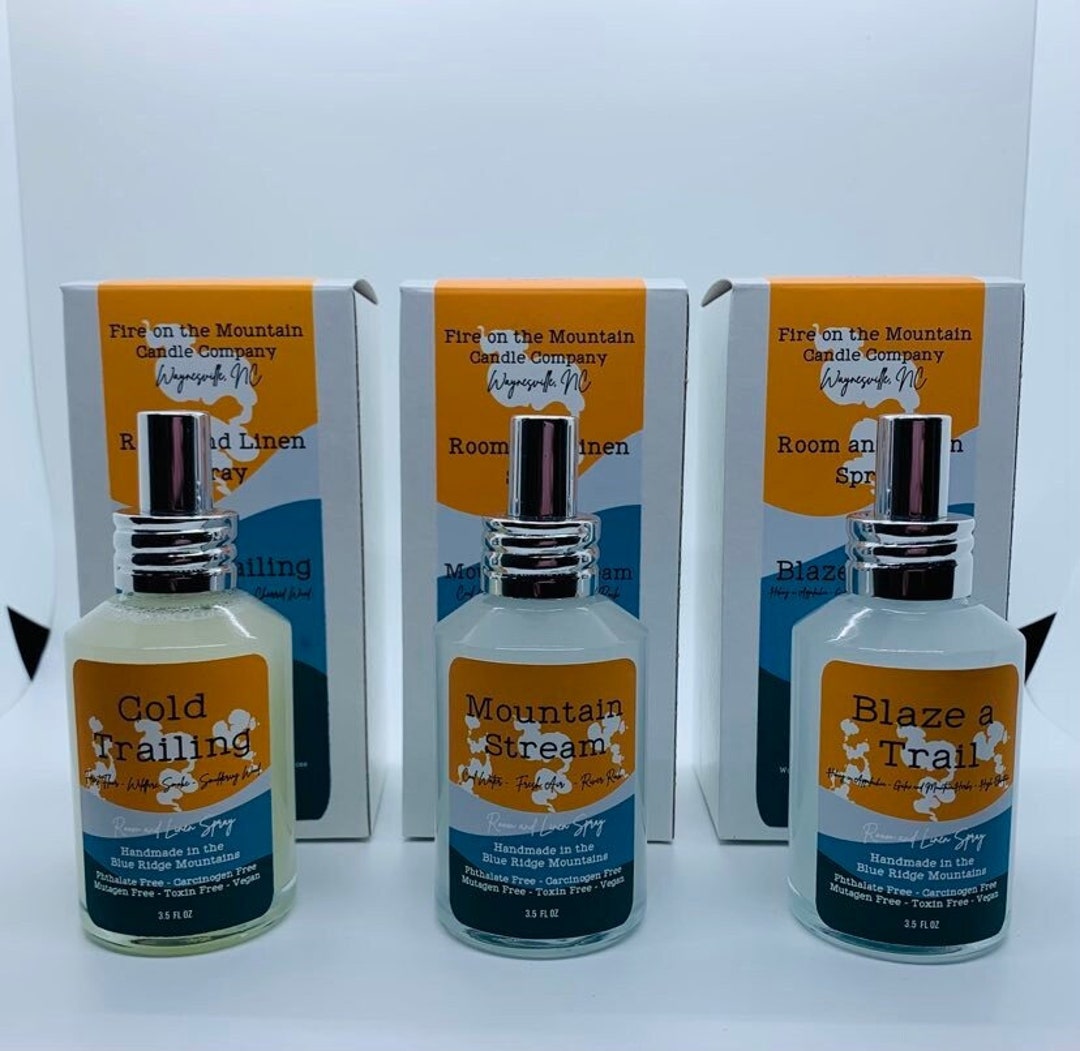 Blue Ridge Mountains Theme Room & Linen Spray, Outdoor Nature Scented ...