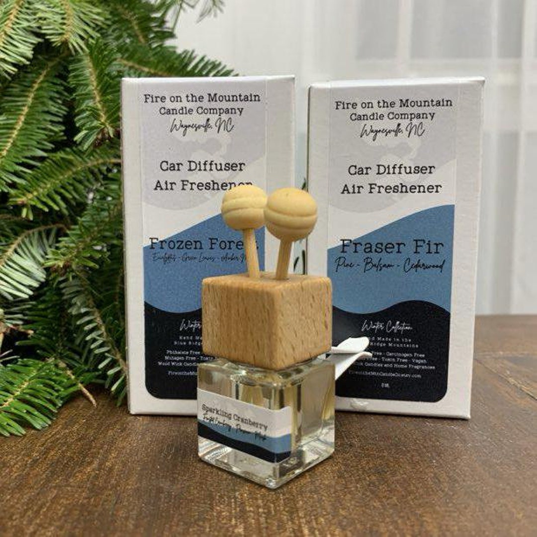 Winter Car Diffuser, Fraser Fir Car Diffuser, Cranberry Car Diffuser ...