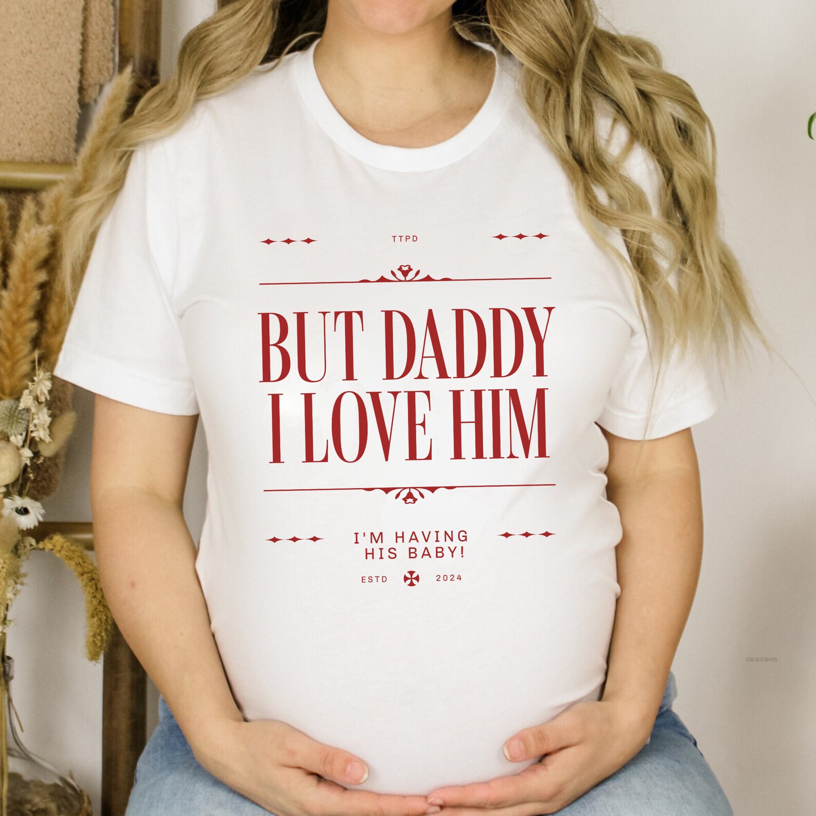 Pregnancy Announcement TPD Shirt Announcement to Parents Husband Sister ...