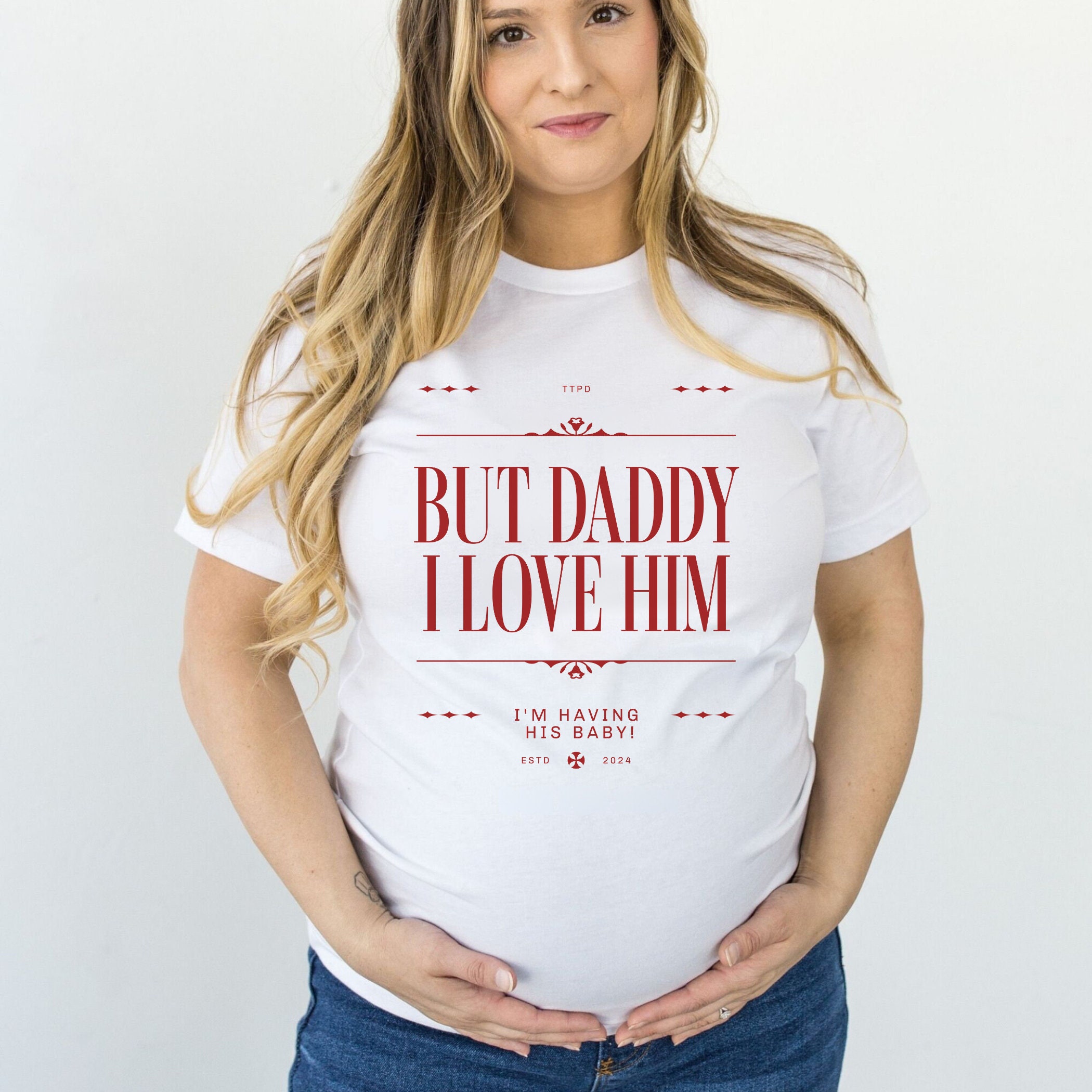 Pregnancy Announcement TPD Shirt Announcement to Parents Husband Sister ...