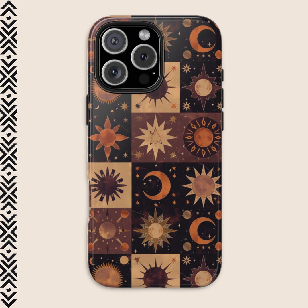 90s Celestial Phone Case Whimsigoth iPhone 17 16 15 Cottage Witch ...