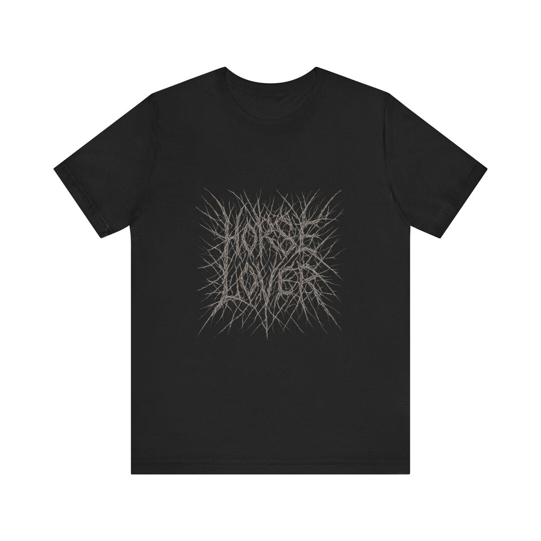 Heavy Metal Horse Lover Shirt | Unisex Horse Lover T-shirt, Alternative ...