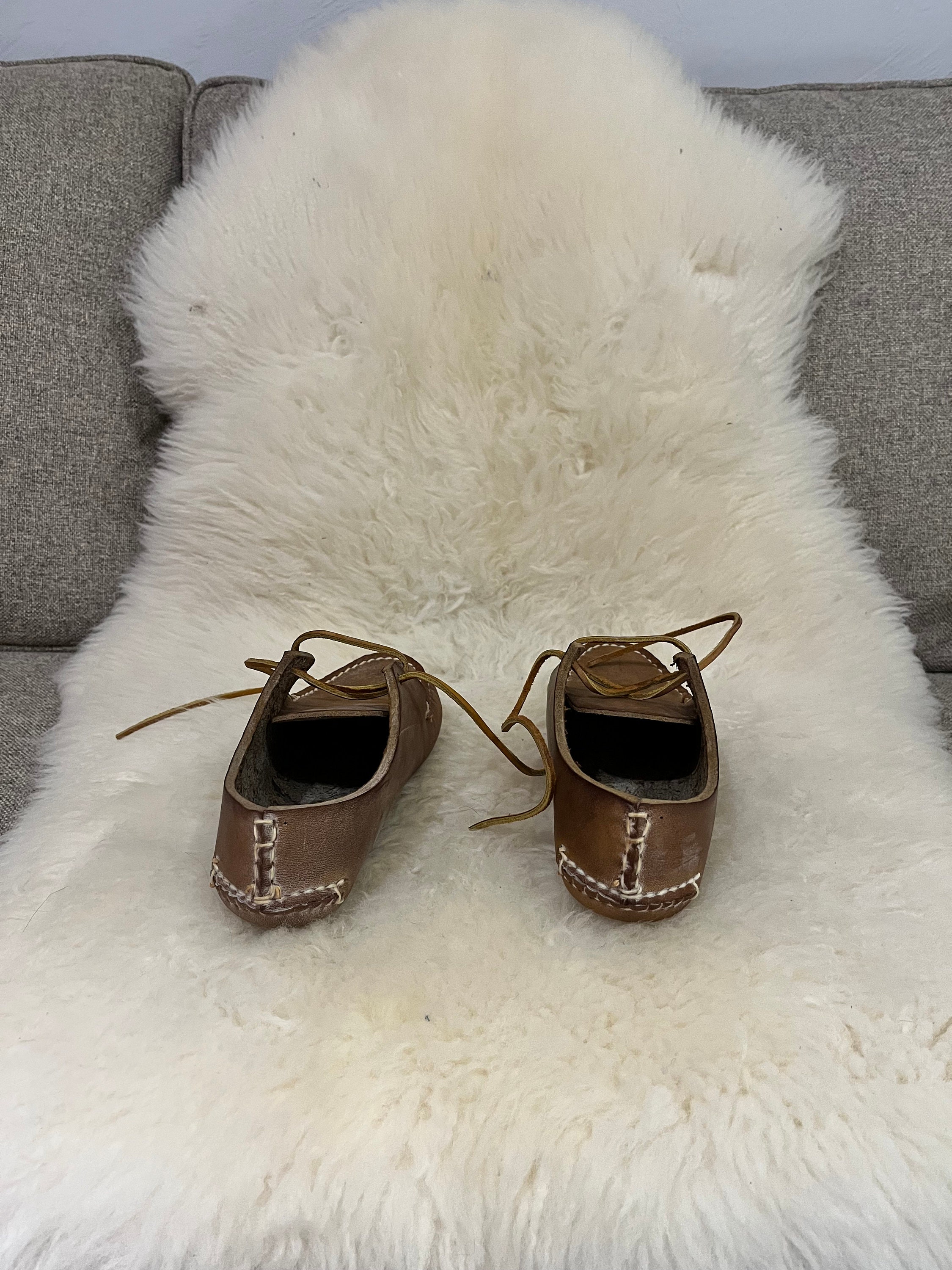 Brown Hand-made in USA Cacciola Moccasins - Etsy