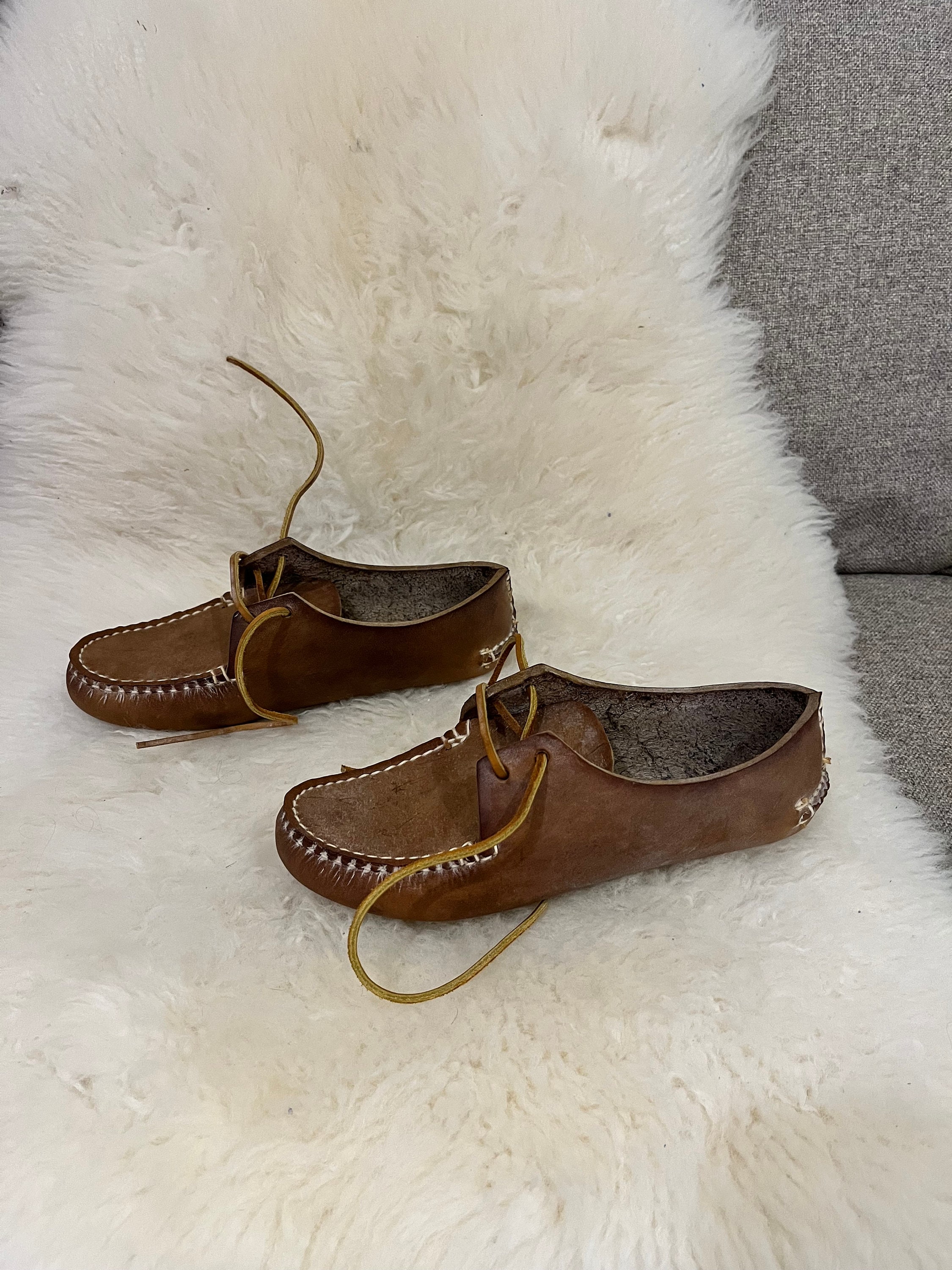 Brown Hand-made in USA Cacciola Moccasins - Etsy