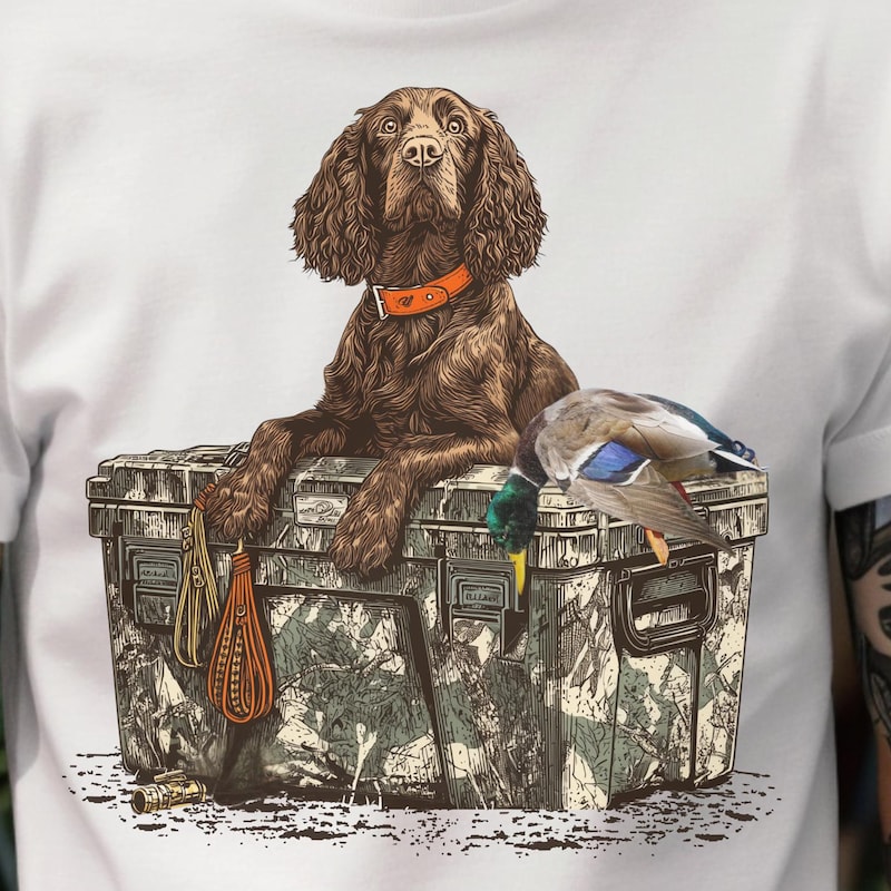 Hunting Dog Print - Etsy