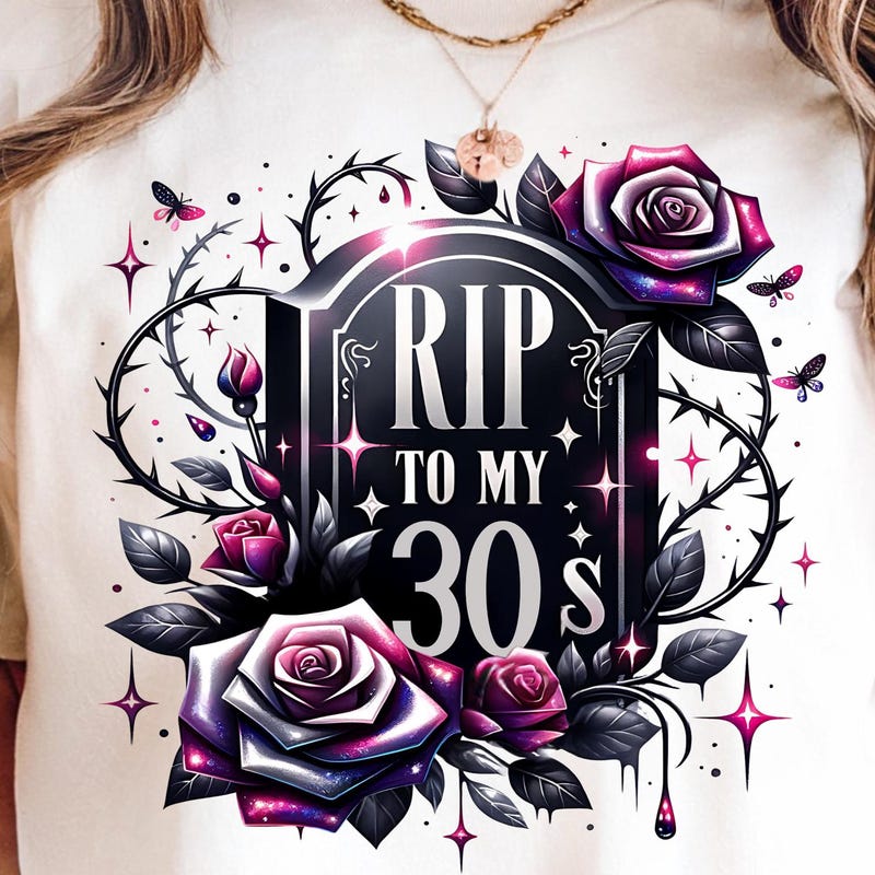 40th Gothic Birthday Card - Etsy