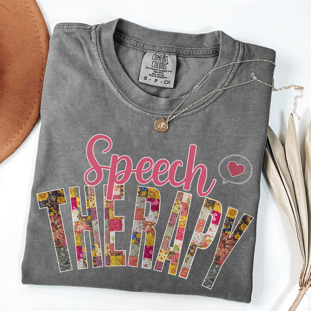 Speech Therapy Shirt Design Png, Speech Language Pathologist PNG ...