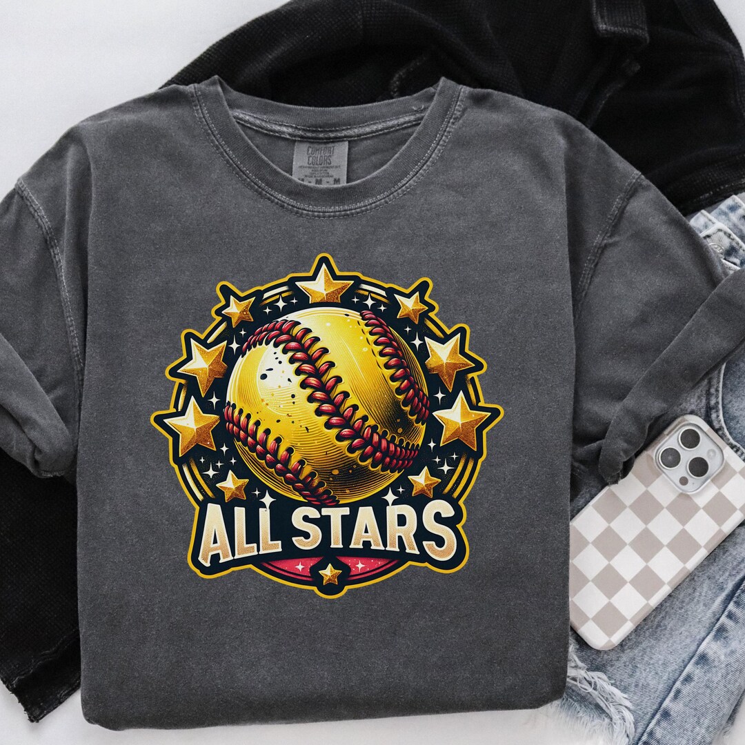 All Stars Softball Png Design, Softball Team Sublimation Png, Sport Png ...
