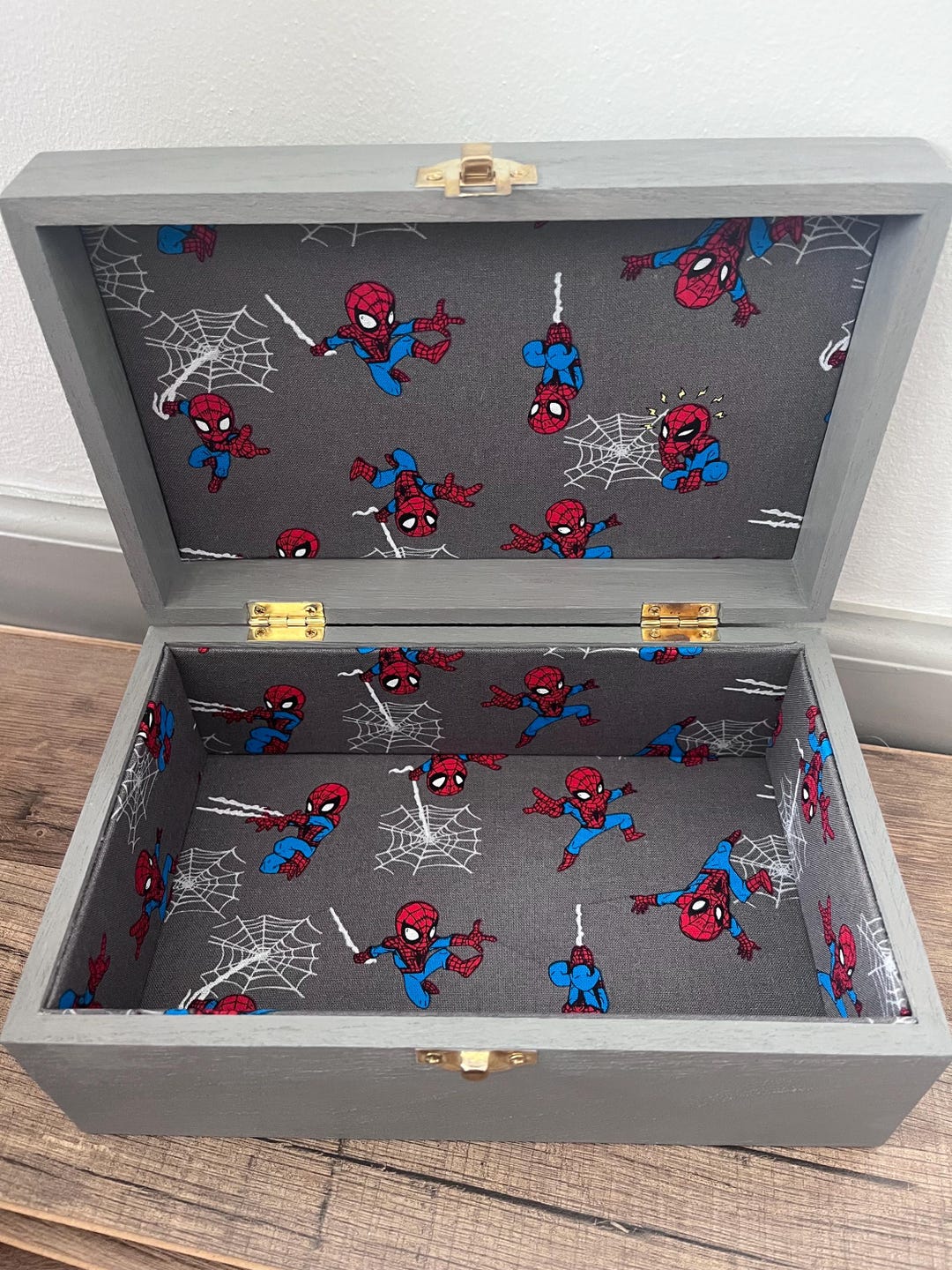 Grey Spider Man - Etsy